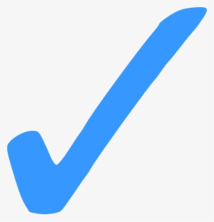 Small - Light Blue Check Mark PNG Image | Transparent PNG Free Download ...