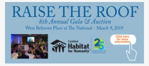 2019 Gala Web Banner - Habitat For Humanity PNG Image | Transparent PNG ...