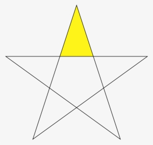 Open - Golden Triangle Pentagram PNG Image | Transparent PNG Free ...