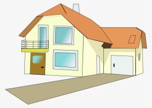 Big Image - Simple House Clip Art PNG Image | Transparent PNG Free ...