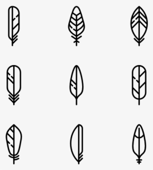 Feathers Set - Drawing PNG Image | Transparent PNG Free Download on SeekPNG