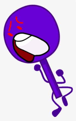 Download Blue Raspberry Lollipop - Bfdi Lollipop Body | Transparent PNG ...