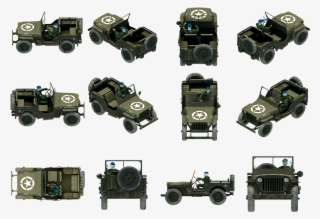 Wj - Military Jeep Top View PNG Image | Transparent PNG Free Download ...