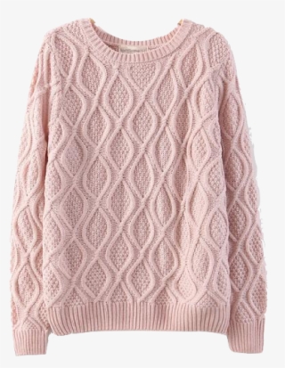 Pink Knit Sweater - Sweater PNG Image | Transparent PNG Free Download ...