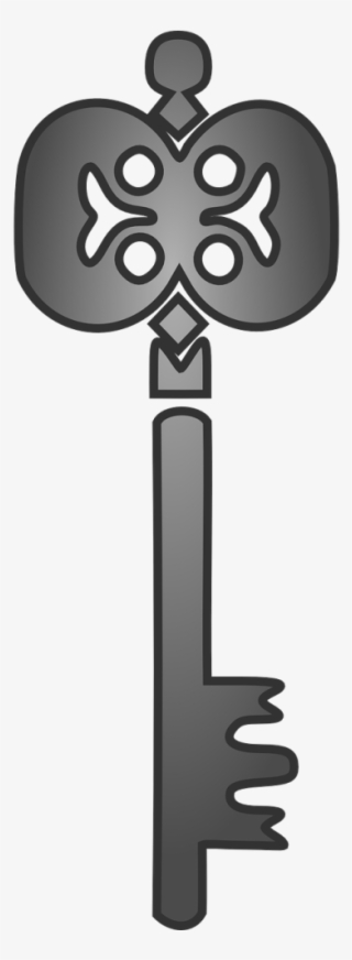 Skeleton - Grey Key Clip Art PNG Image | Transparent PNG Free Download ...