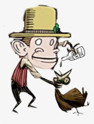 Wilson Shrug - Don T Starve Together Wilson Png PNG Image | Transparent ...
