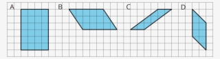 Parallelogram - Area Of Parallelogram On Grid PNG Image | Transparent ...