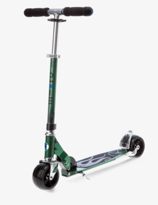 Micro Rocket Green - Two Wheel Micro Scooter PNG Image | Transparent ...