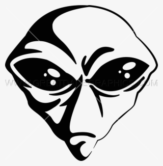 Alien Head Transparent - Alien White Transparent Background PNG Image ...