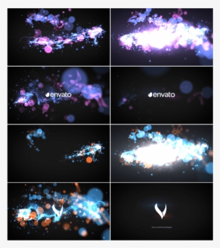 Particles Energy Burst Logo Reveal - Nebula PNG Image | Transparent PNG ...