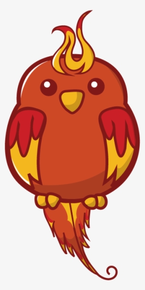 Cute Phoenix Cartoon Character Design Nicole English - Phoenix Cartoon ...