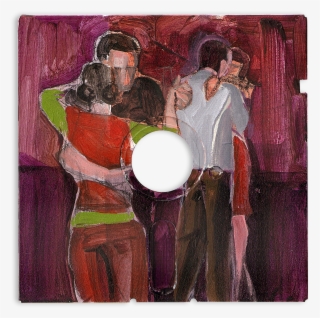 Acrylic And Collage On Floppy Disks - Modern Art PNG Image ...