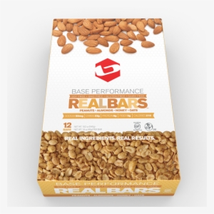 Base Real Bars - Base Performance Real Bar Box Of 12 - Sweet Apple Crisp PNG Image | Transparent ...