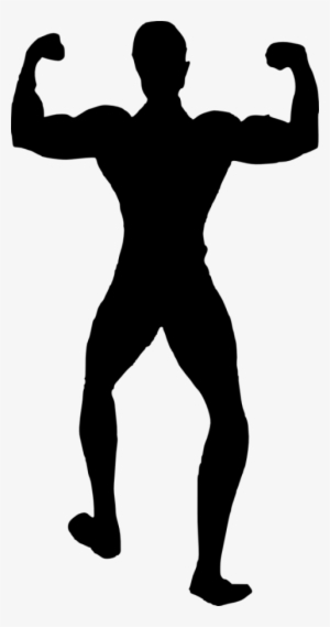 Free Png Muscle Man Bodybuilder Silhouette Png Images - Portable ...
