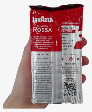 Lavazza Ground Coffee Gr 250 Rossa Red X - Lavazza PNG Image ...