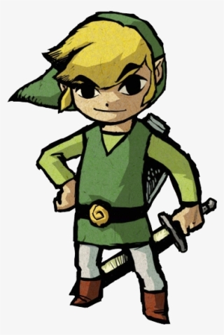 Link From Zelda - Legend Of Zelda Wind Waker Link PNG Image ...