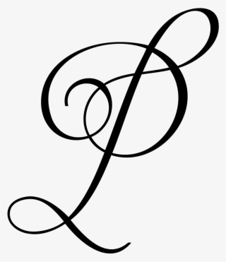 Wedding Monogram Letters - P Monogram Png PNG Image | Transparent PNG ...