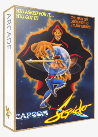 Strider - Box - 3d - Strider Arcade Poster PNG Image | Transparent PNG ...
