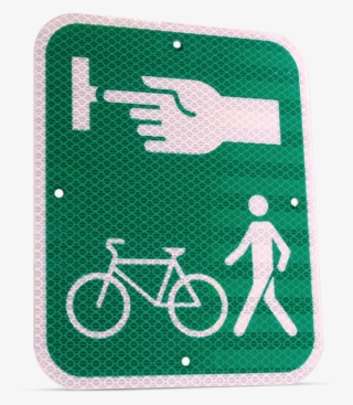 Pedestrian Button Visual Indicator - Emblem PNG Image | Transparent PNG ...