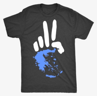 Greek Peace Shirt - Triblend PNG Image | Transparent PNG Free Download ...