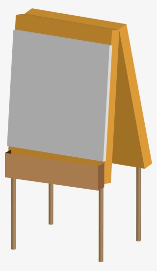 Easel Sprite 002 - Caballete Con Lienzo Dibujo PNG Image | Transparent ...
