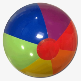 Open Image - Beach Ball Rainbow PNG Image | Transparent PNG Free ...