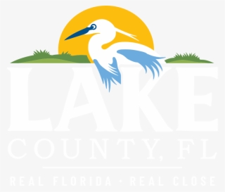 Lake County Logo - Great Egret PNG Image | Transparent PNG Free ...
