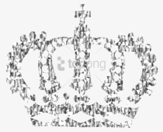 Silver Crown Png Download - Silver Glitter Crown Png PNG Image ...