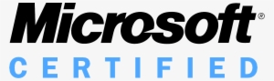 Microsoft - Microsoft Certified Logo Png PNG Image | Transparent PNG ...
