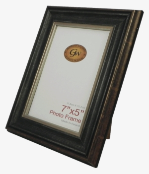 Black Scoop / Silver Line Photo Frame - Picture Frame PNG Image ...