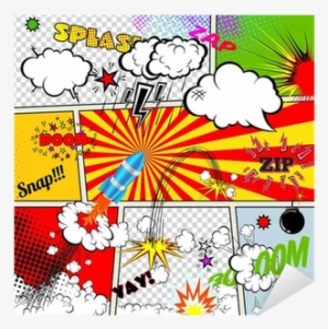 Set Of Retro Comic Book Vector Design Elements, Thought - Mein Eigener ...