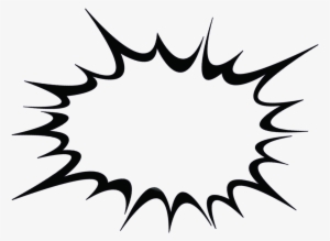 Comic Clipart Action Bubble - Superhero Speech Bubble Clipart PNG Image ...