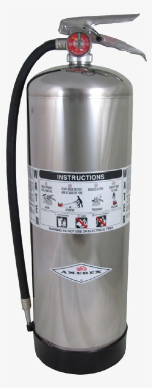 H20 Fire Extinguisher - Amerex 240 Fire Extinguisher,water Fire,a,2a ...