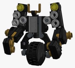 Upgraded Quake Mech - Garma Mecha Man Poster PNG Image | Transparent ...