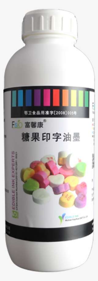 Medication Capsule Surface Printing Edible Ink - Bottle PNG Image ...