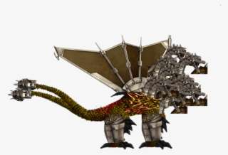 Super Dragon Hyper Kiezer Death Mecha King Ghidorah - Mecha King ...