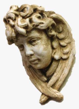 Cherub Face Bracket - Bronze Sculpture PNG Image | Transparent PNG Free ...
