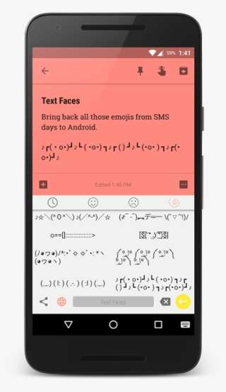Text Faces For Android - Iphone PNG Image | Transparent PNG Free ...