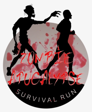 Zombie Apocalypse Survival Run - Graphic Design PNG Image | Transparent ...