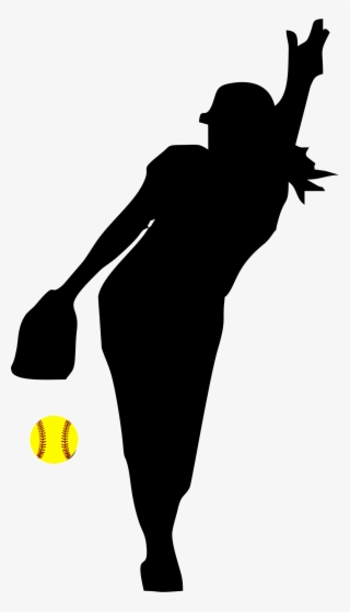 Softball Fastpitch Clip Art Transparent Background - Fastpitch Softball ...