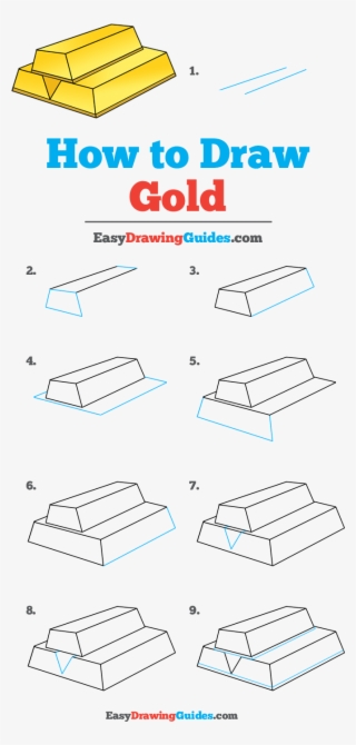The Complete Gold Drawing Tutorial In One Image - Easy Hot Chocolate ...